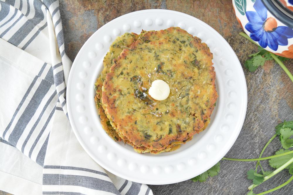 Makki Mooli and Methi ke Parathe